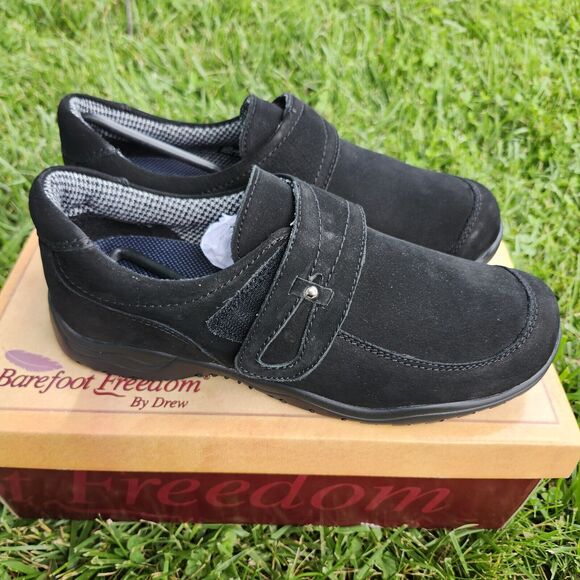 DREW | Shoes | Barefoot Freedom By Drew Antwerp Womens Shoes Black Usm ...